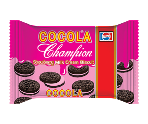 Champion Strawberry Biscuits - Cocola Food Products Limited